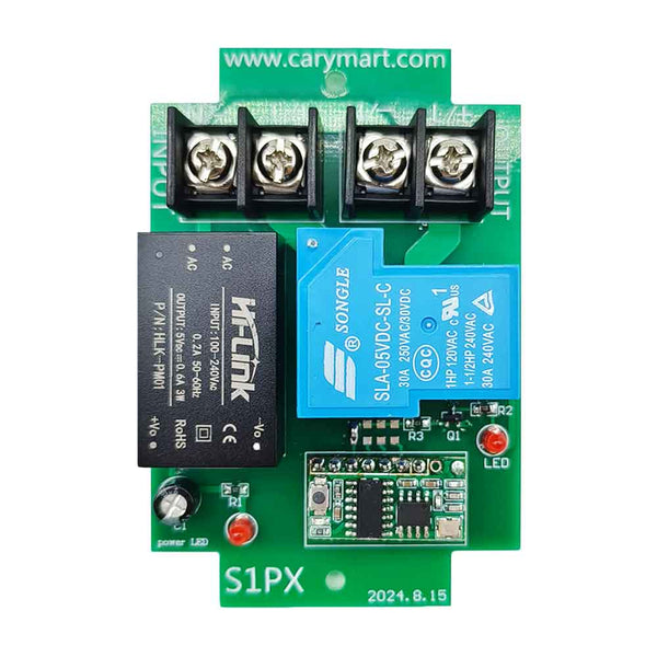1 Remote Control 6 Receivers Remote System With 30A High Power Output ...