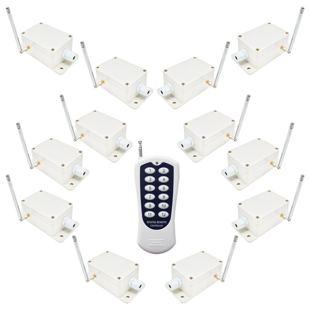 12CH Transmitter Control 30A DC Output Receiver Reomte Control System ...