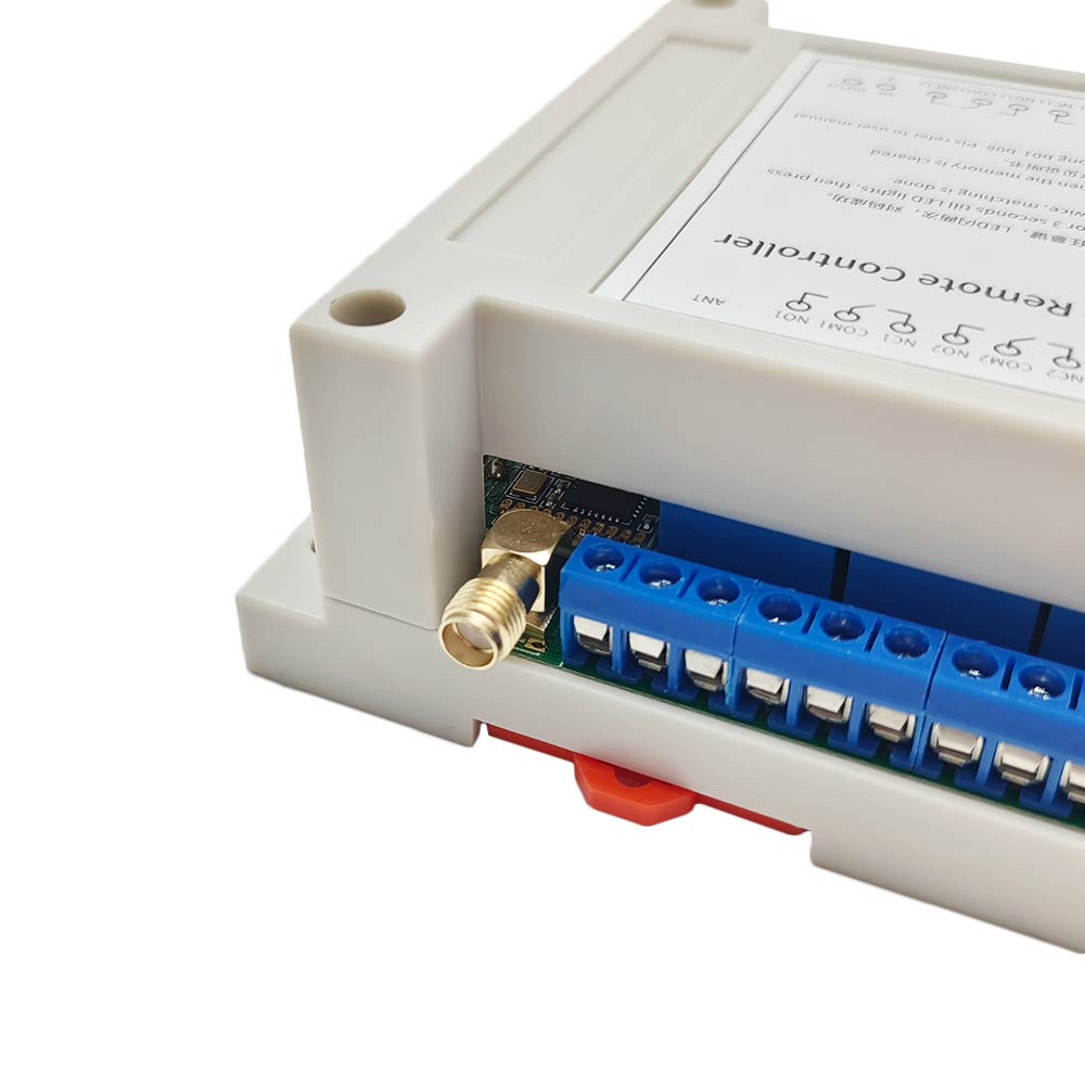 5 Miles Range RF Waterproof Receiver With 12 Ways Dry Relay Output ...