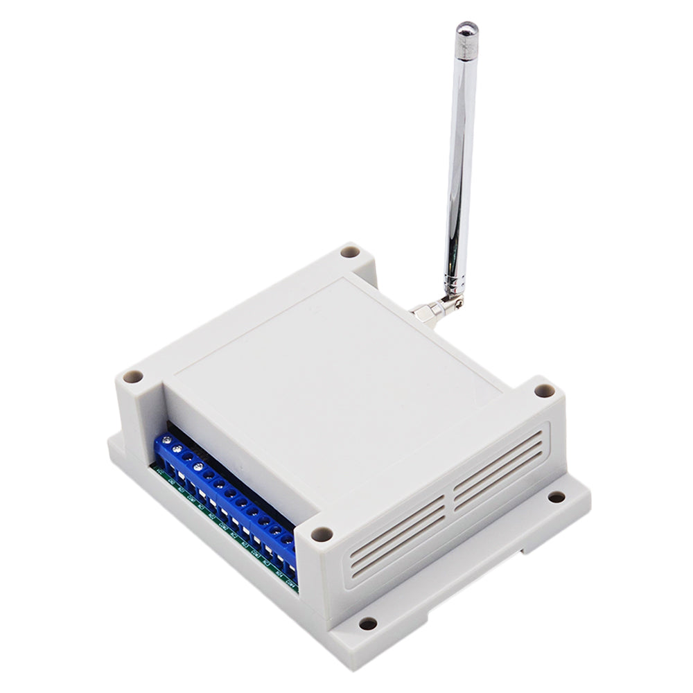 5KM DC 10~24V Long Range Radio Receiver with 4 CH 5A Dry Contact Output ...