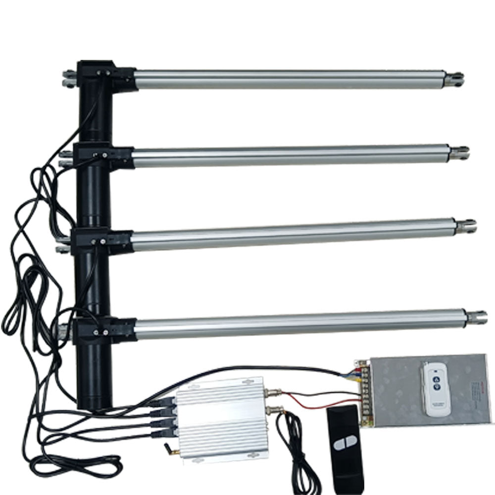 Four 6000N Industrial Electric Linear Actuator Synchronous Control Set ...
