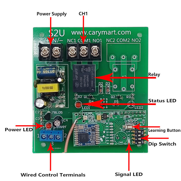 Remote Water Tank / Pump Level Controller Triggered By NO Dry Contact ...
