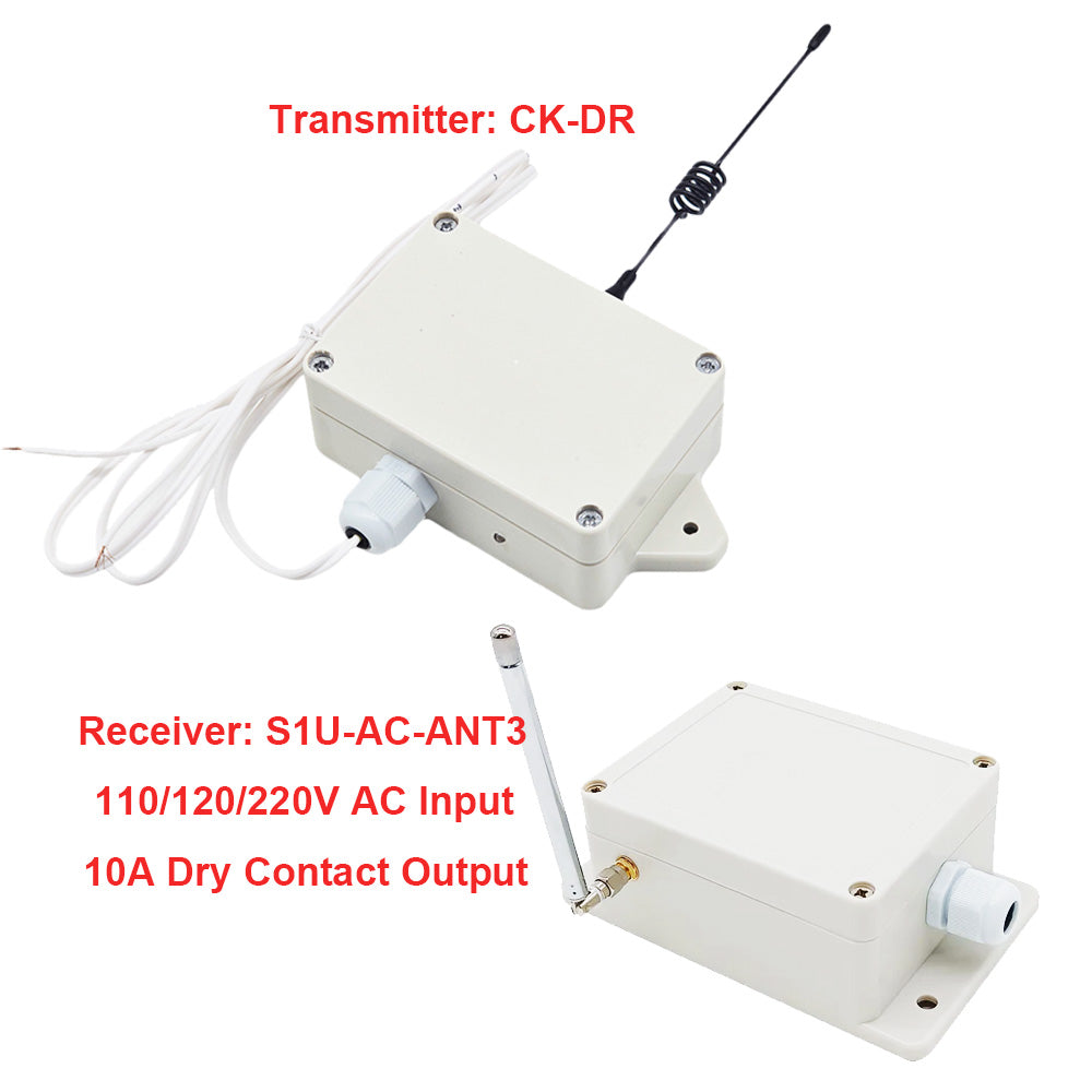 AC 110/120/220V Input Wireless Switch Dry Contact Trigger – Wireless ...