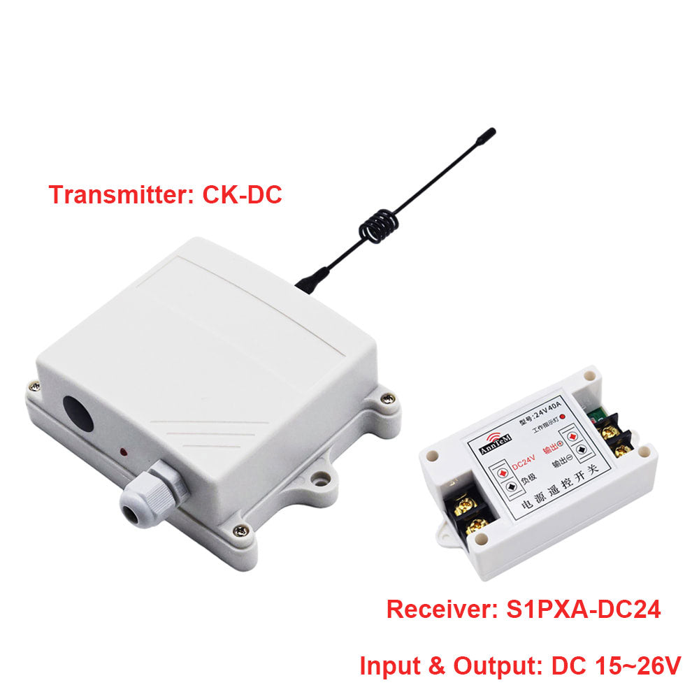 DC 8~15V/15~26V Input & Output Wireless Switch Controlled By DC Power ...