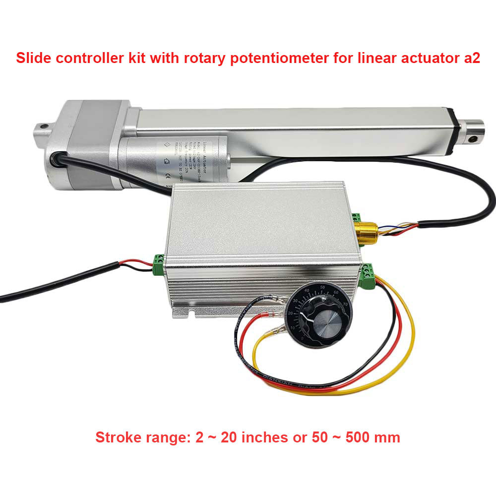 50-500MM A2 Linear Actuator Slide Controller Kit External Potentiometer ...