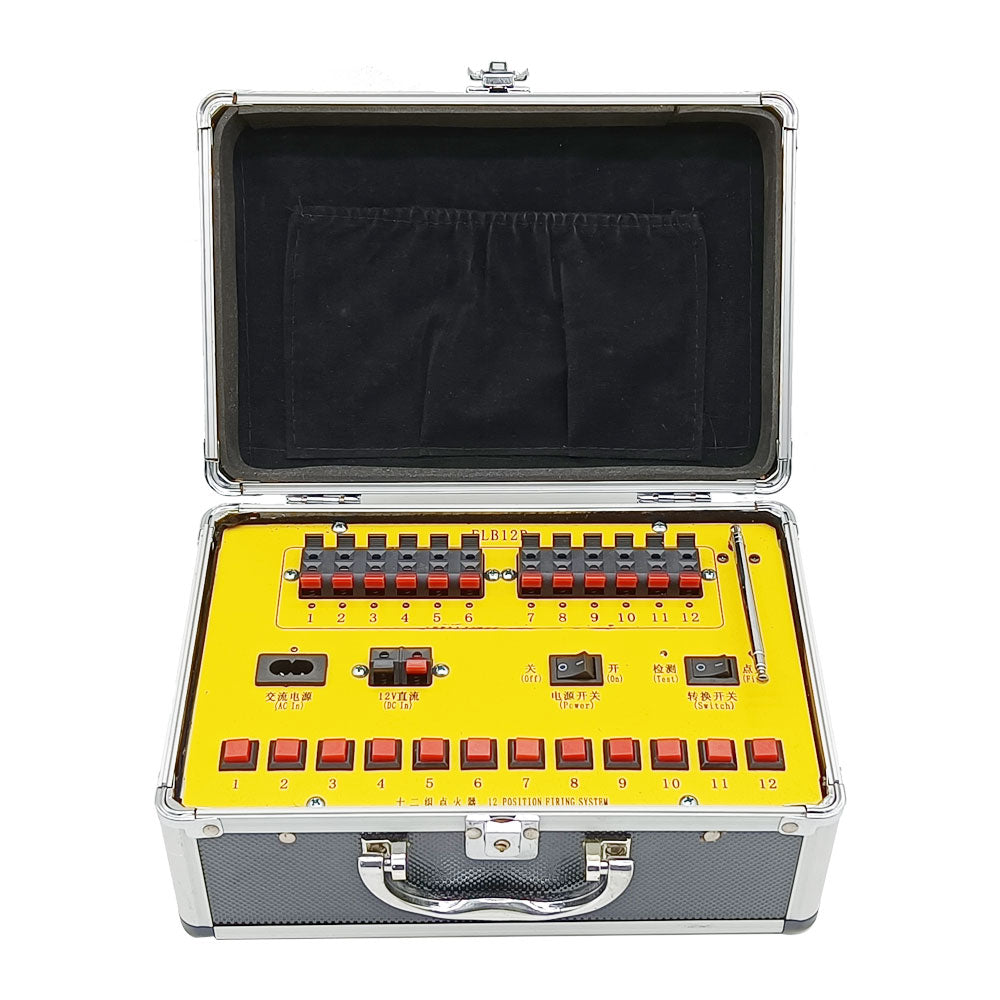 12 CH 500m RF Wireless Remote Control Firework Ignitor System ...