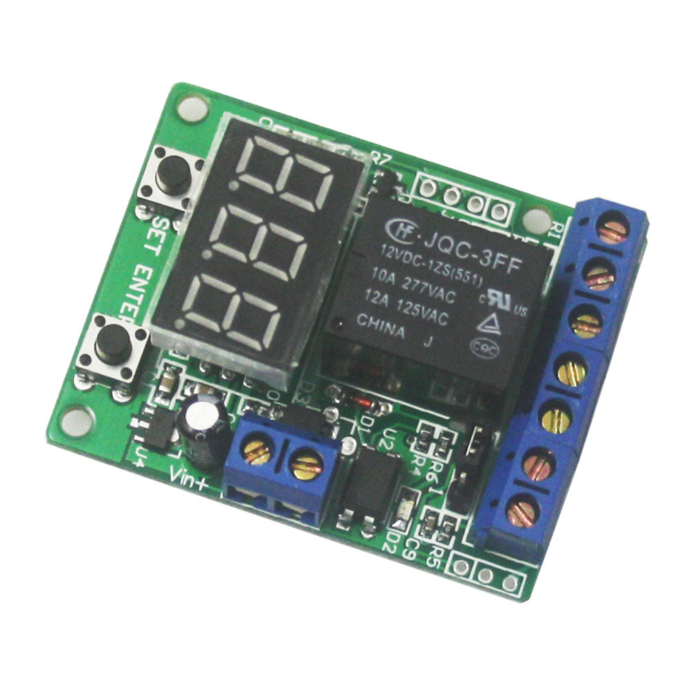 Multi Functional Voltage Detection Relay Controller with Time Timing ...