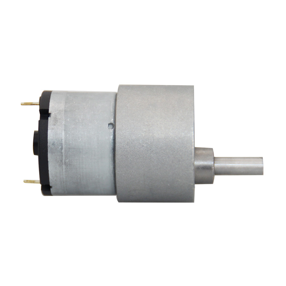 37MM 520 Series 12 Volt Gear Reduction Motor High Torque With Gearbox ...