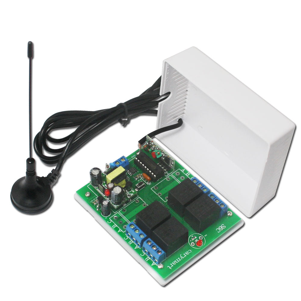 4Way AC Power 10A Maximum Load Current Dry Contacts Outputs Radio Remo ...