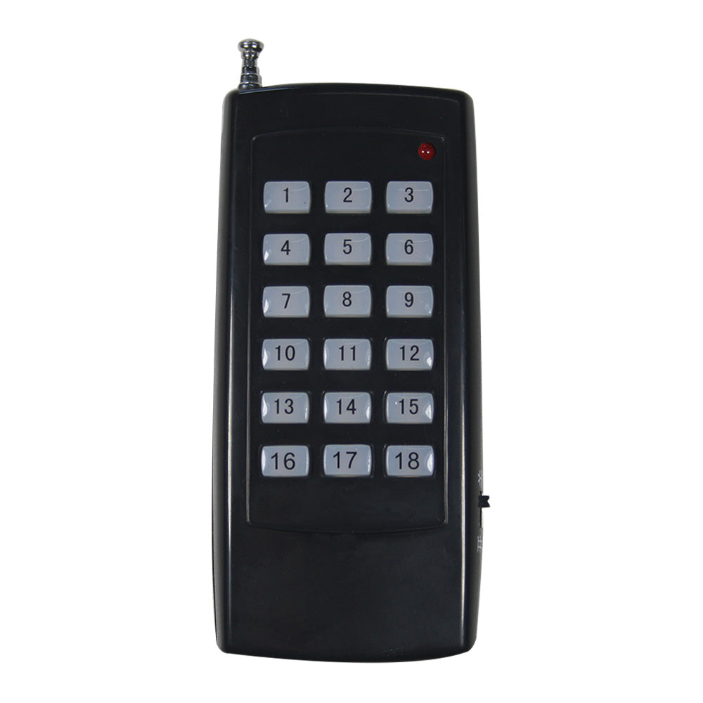 18 Buttons 500M RF Radio Remote Control / Transmitter (Model 0021058 ...